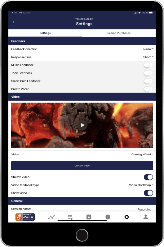 eSense Skin Response - Mindfield Biosystems Ltd - Neurofeedback Biofeedback